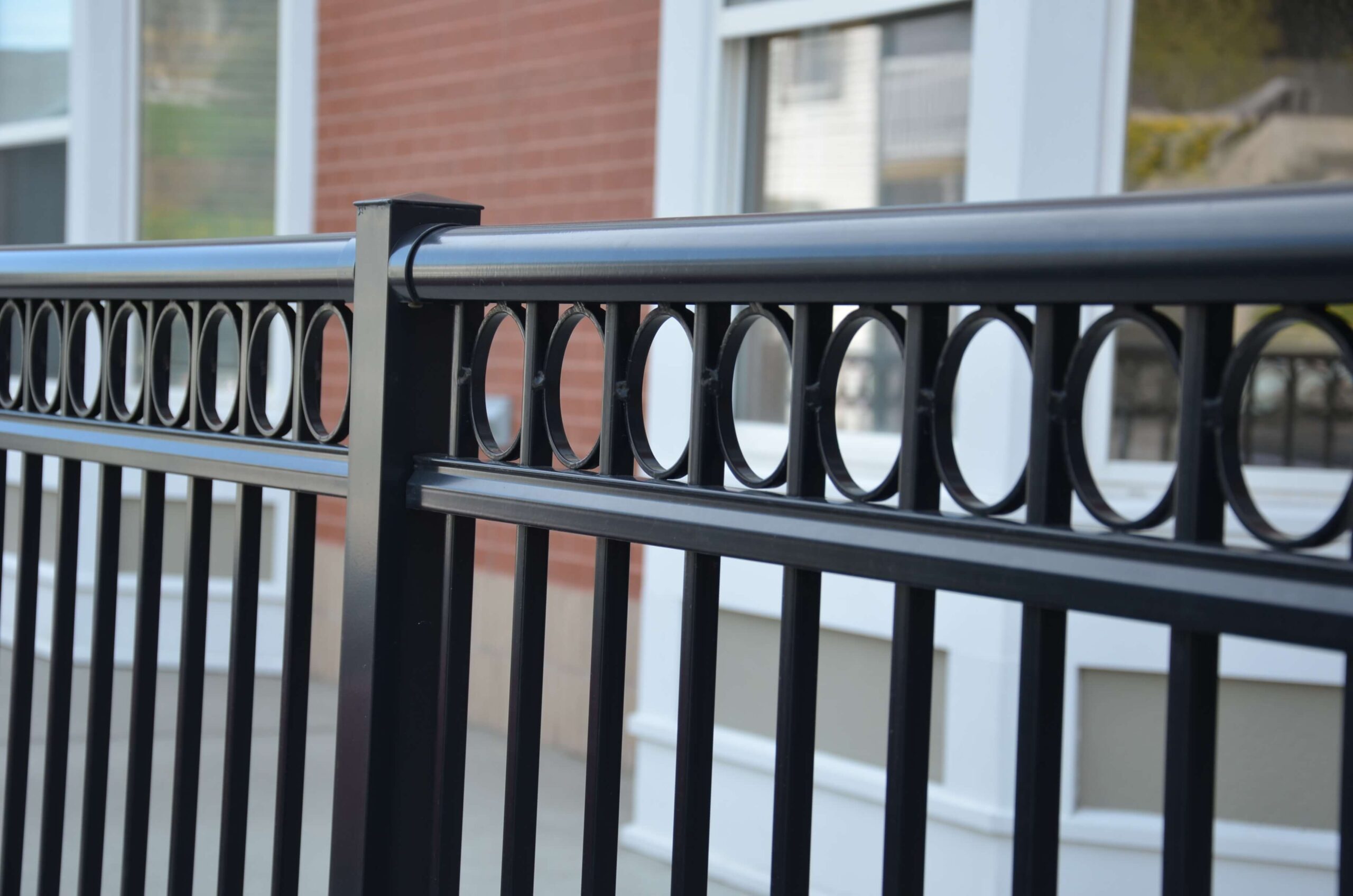 Ornamental Mid-Rail Picket Railing - DekSmart Railings